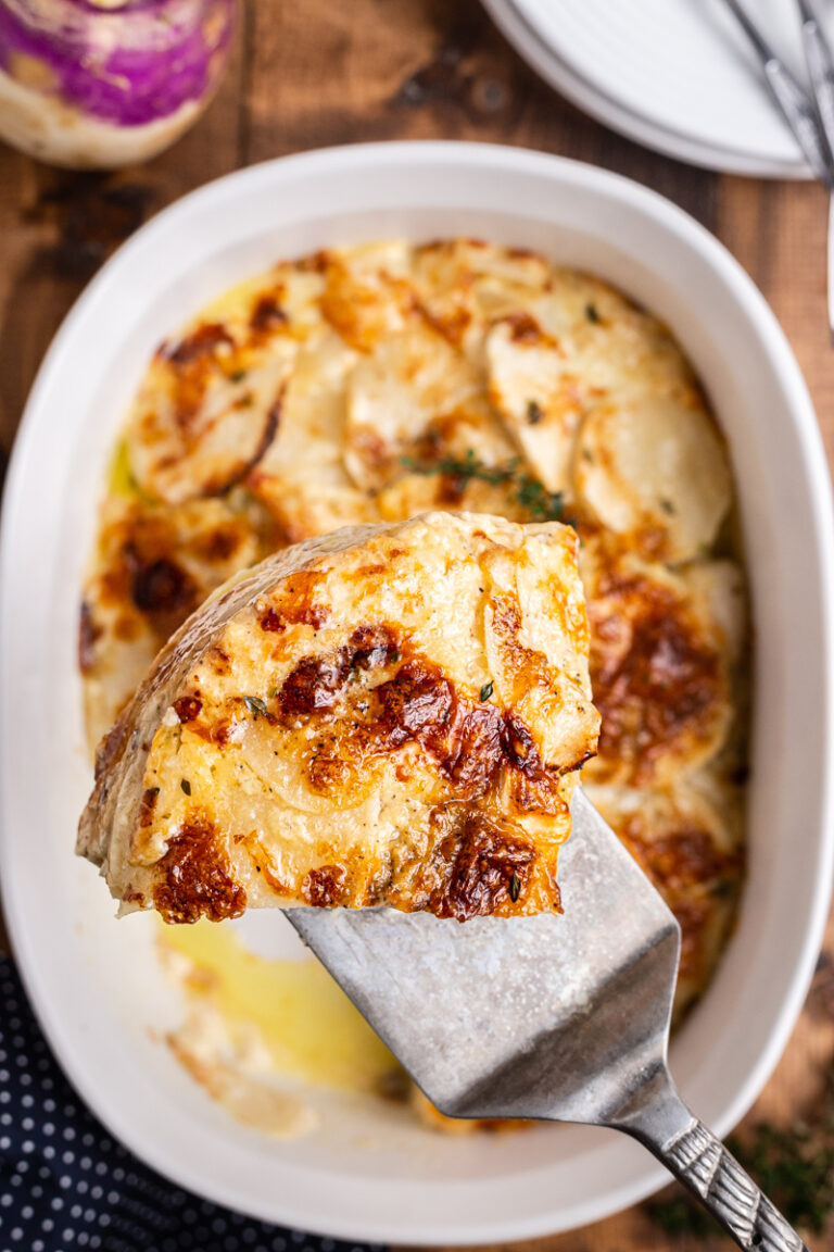 Turnips Au Gratin - Bobbi's Kozy Kitchen