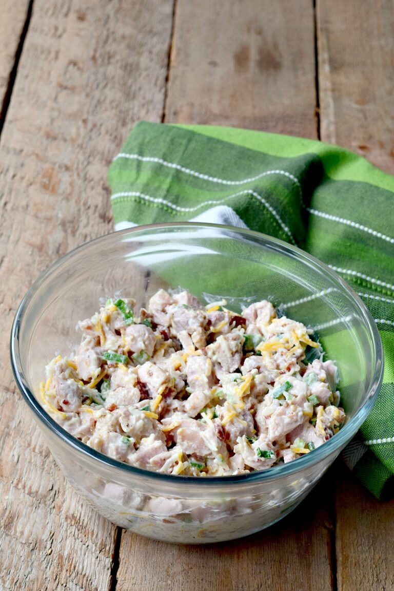 Loaded Chicken Salad Recipe - Bobbi's Kozy Kitchen