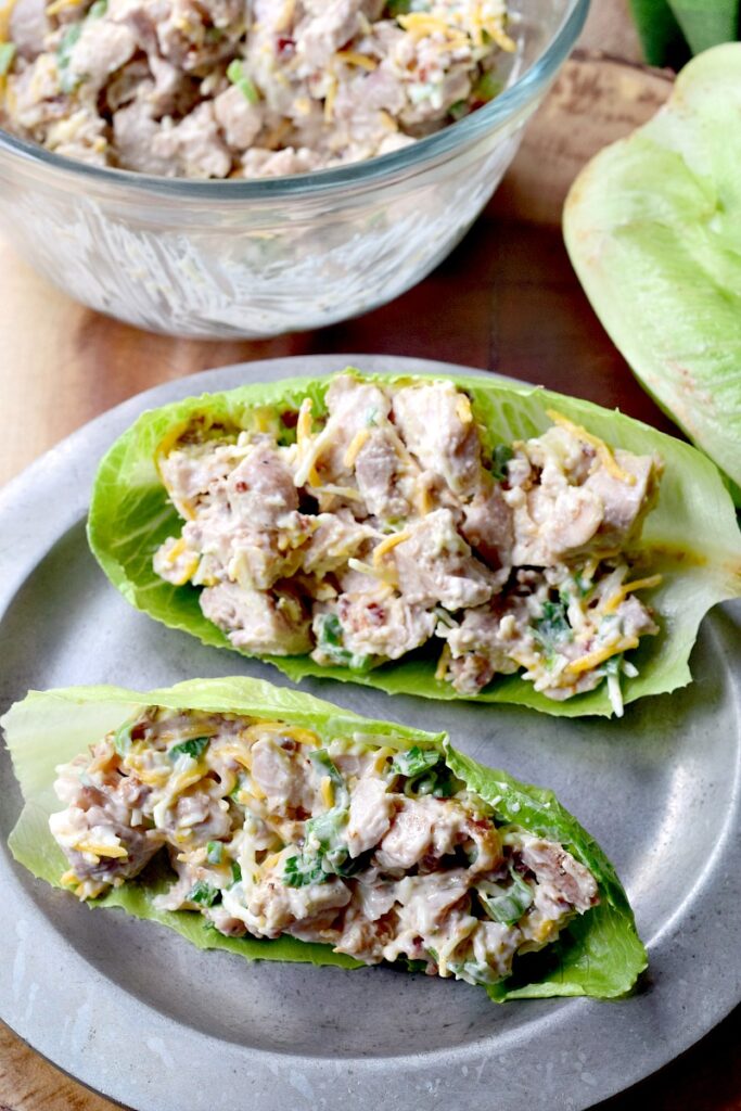 Loaded Chicken Salad Recipe - Bobbi's Kozy Kitchen