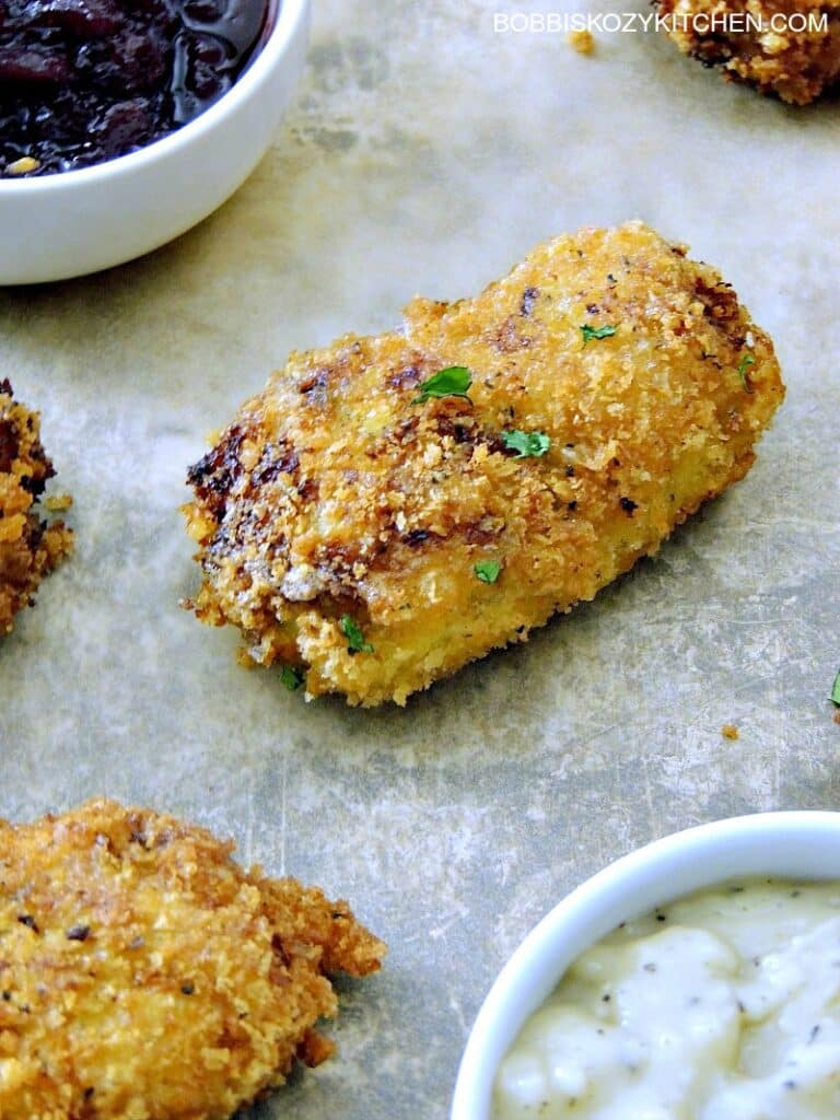 Low Carb Old Fashioned Turkey Croquettes - Bobbi's Kozy Kitchen