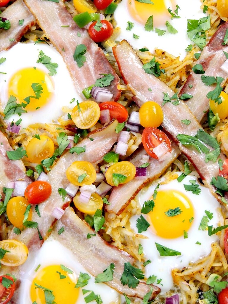 Keto Southwestern Sheet Pan Breakfast - Bobbi's Kozy Kitchen