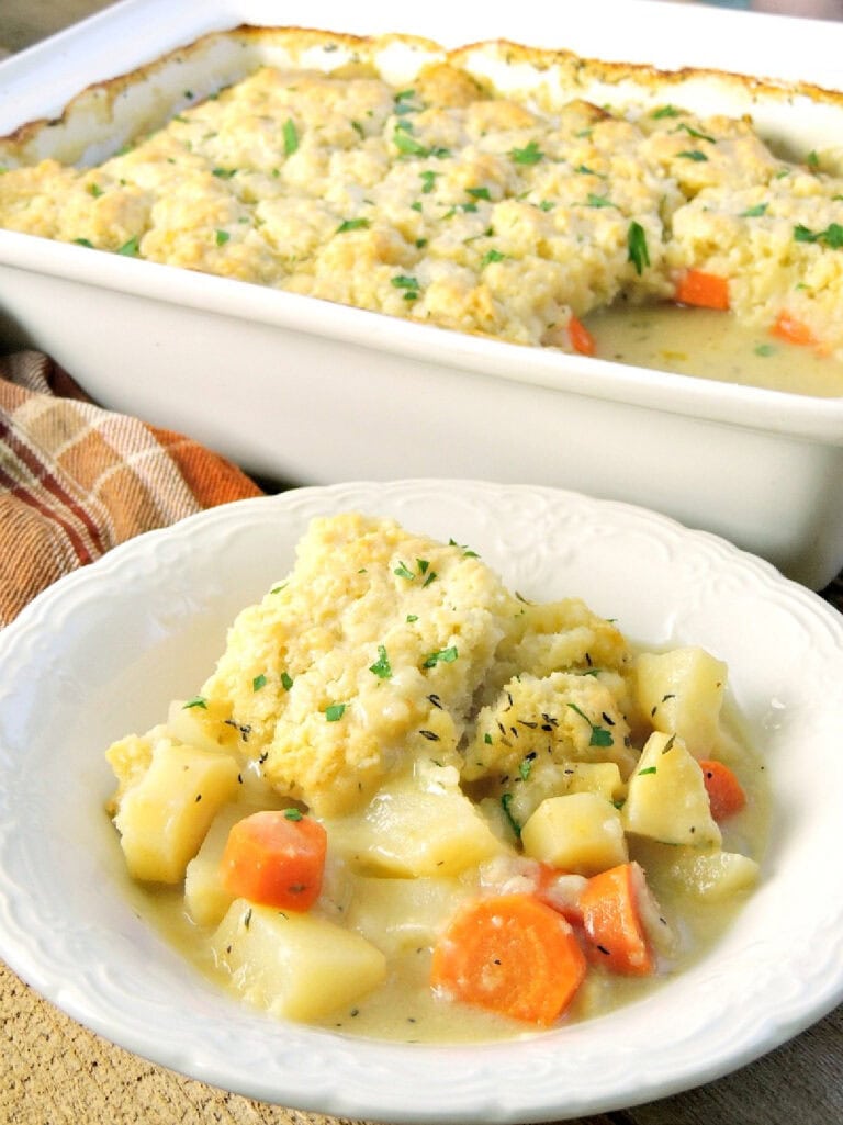 Gluten-Free Vegetable Cobbler - Bobbi's Kozy Kitchen